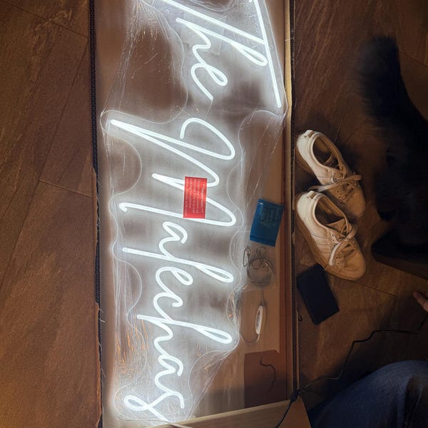 Neon Sign Custom Name, Custom Neon Sign Battery Operated, Neon Sign ...