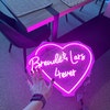 You Are Beautiful Custom Neon Sign With Heart, Personalized Neon Lights ...