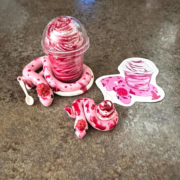 Snake Collection: Pancake Clay/ Pottery/ Art - Etsy