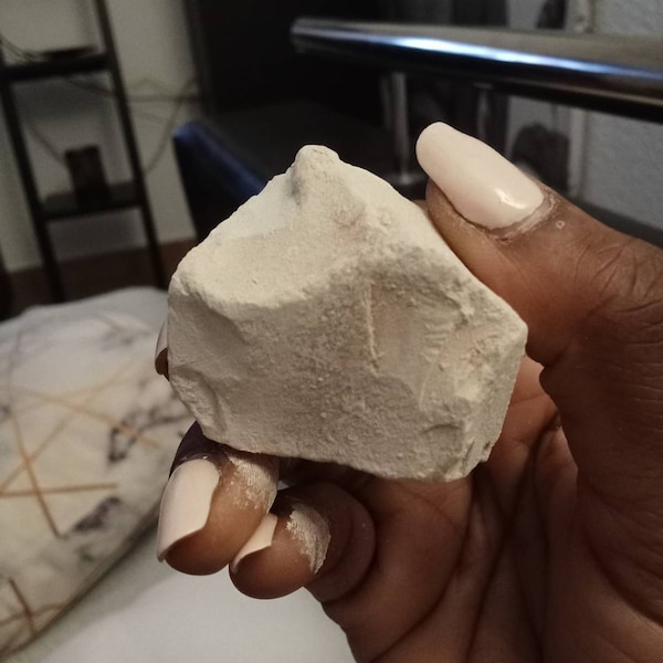 CRUMBS & POWDER mixed Facial Clay/ Calabash Chalk / African Kaolin ...
