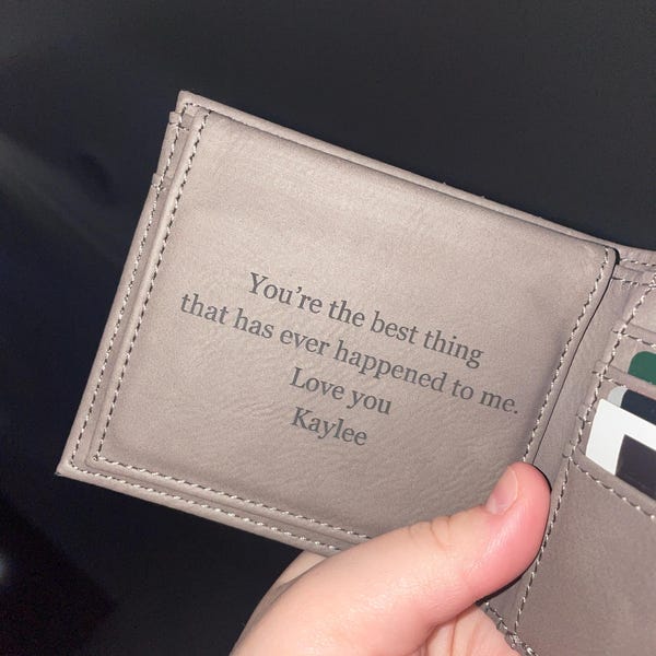 Custom Pocket Notebook With Pen, Refillable Personalized Leather ...