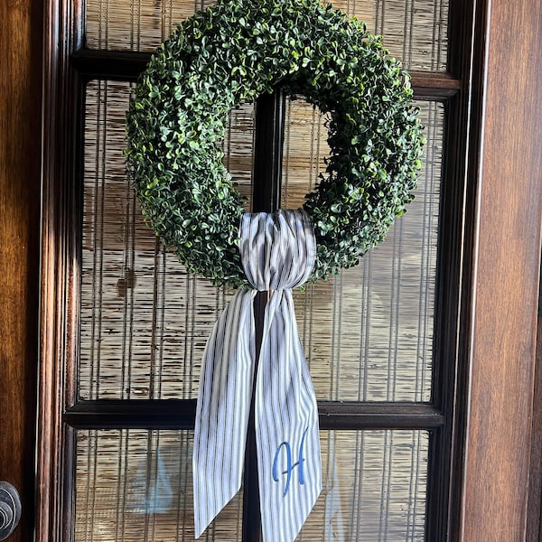 Houndstooth Wreath Sash for Football Fan Front Door Decor Houndstooth ...