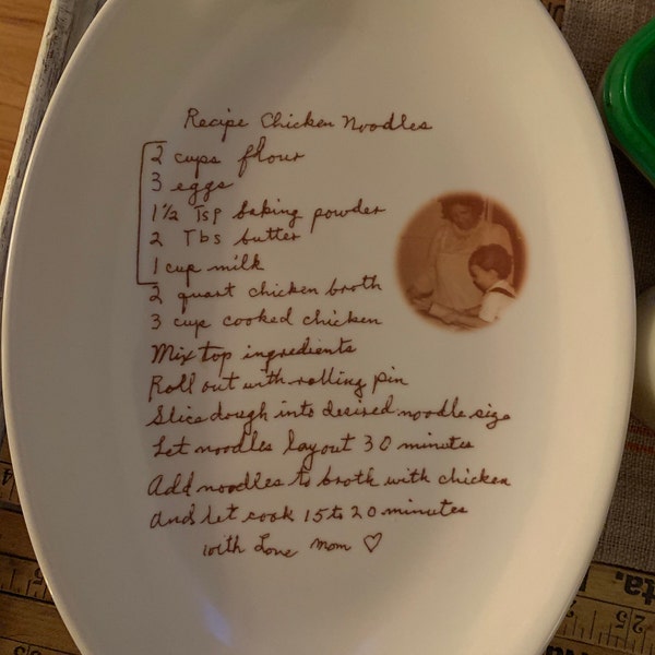 Personalized Plate With Handwriting, Personalized Gifts for Women ...