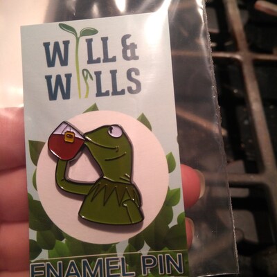 Wat Lady Meme Enamel Pin - Etsy