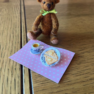 Miniature Breakfast, Miniature Tea and Toast, Miniatures, Tiny Food ...
