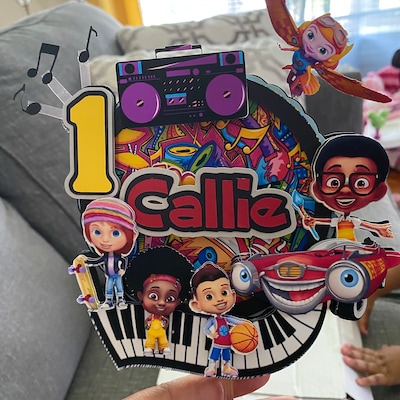 Motown Cake Topper, Motown Cartoon, Motown Party, Motown, Hip Hop Cake ...