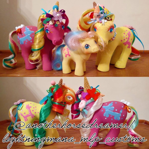 Pastel Rainbow TAF Sundance Custom Pony - Etsy