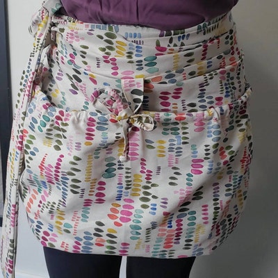 Pleated Half Apron PDF Sewing Pattern Digital Instant Download Print at ...