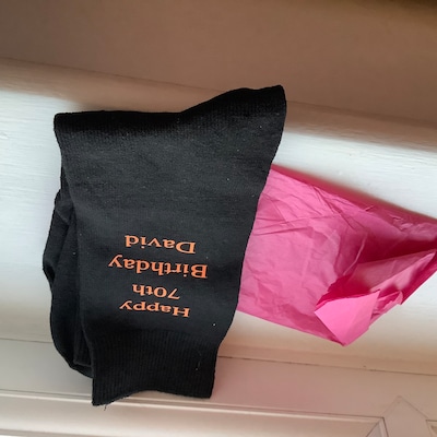 Graduation Socks Personalised Graduation Socks Choice of University ...