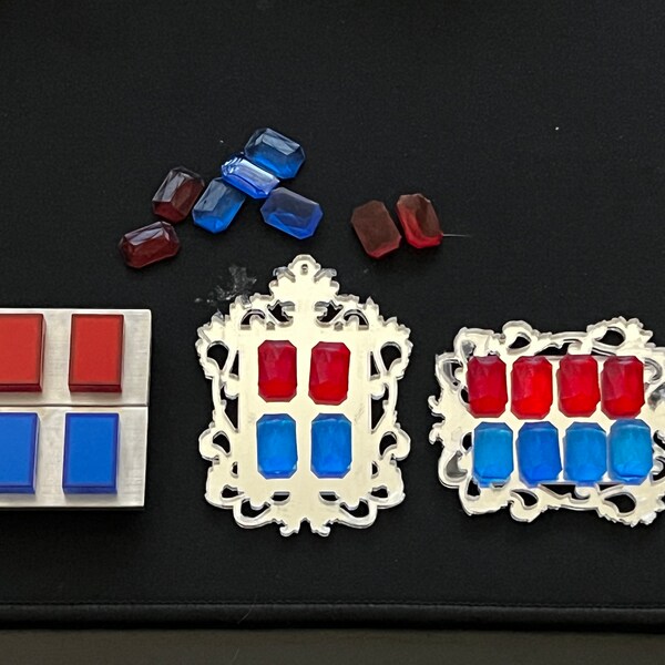 Forehead Gem, Earring Gem, Flat Back Jewel, Raven, Cosplay, Costume ...