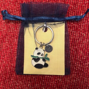 Panda Bear Ring/ Keychain / Zipper Pull Panda Gift Panda Lover Panda ...