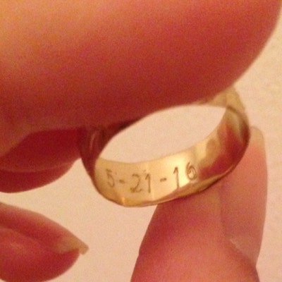 Inside Ring Engraving Professional Personalized Ring Engraving Wedding ...