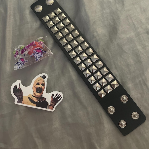 Ball and Chain Nu Metal Mall Goth Bracelet - Etsy