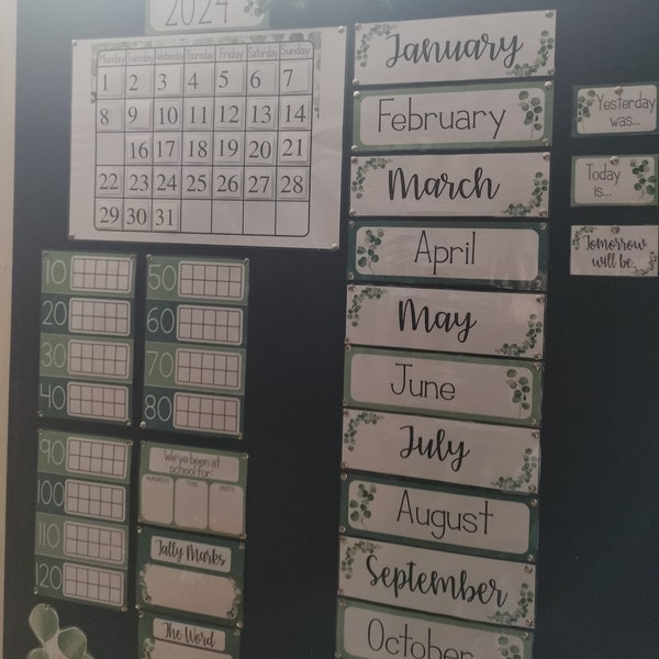 Boho Rainbow Classroom Theme Supplies and Decorations Printable, Boho ...