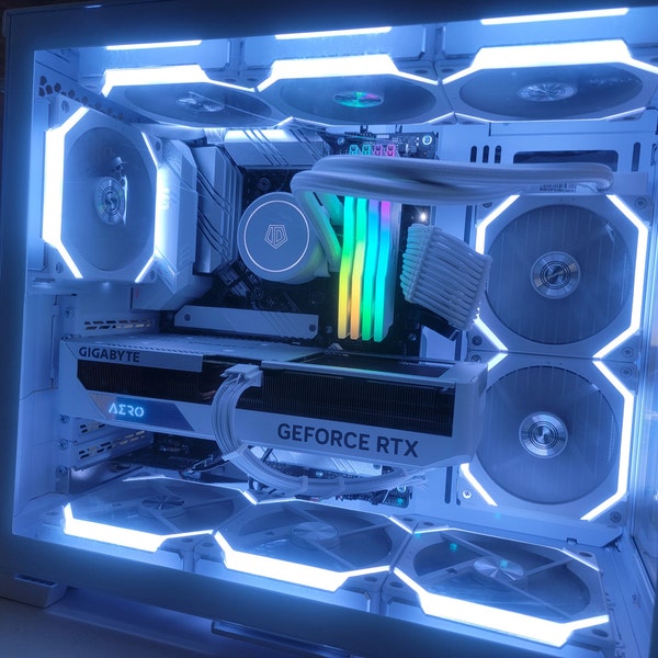 Gaming PC sakura by Optimist Streaming Ready Pink Floral PC - Etsy