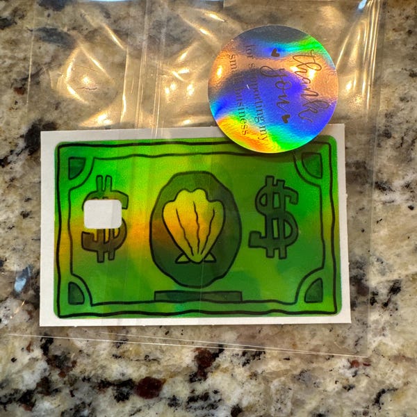 Credit Card Sticker Skins for EBT, Transportation Key, Debit, Credit ...