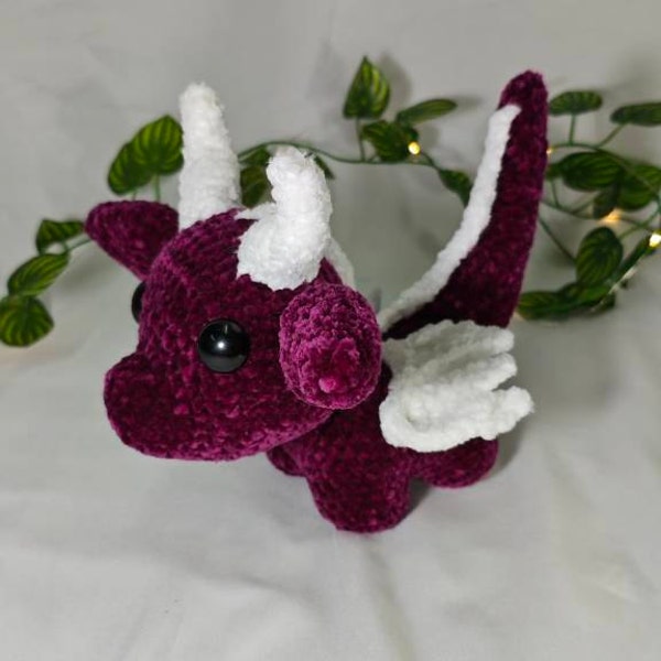 Darla the Baby Dragon OFFICIAL Pattern - Etsy