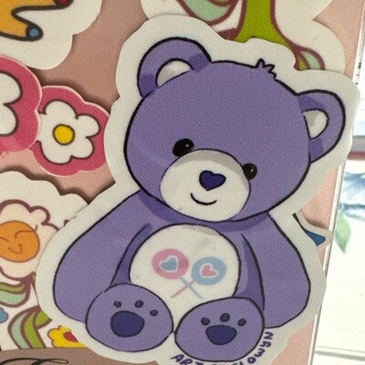 Rainbow Bears Sticker Waterproof Sticker Laptop Stickers Stickers for Hydroflask Cute Nostalgic ...