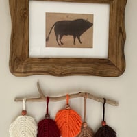 DIY Autumn Leaf Macrame Wall Hanging Kit Video Tutorial Make Your Own ...