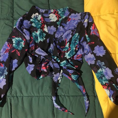 Oversized Tie Front Shirt PDF Sewing Pattern and Tutorial in A0, A4 ...