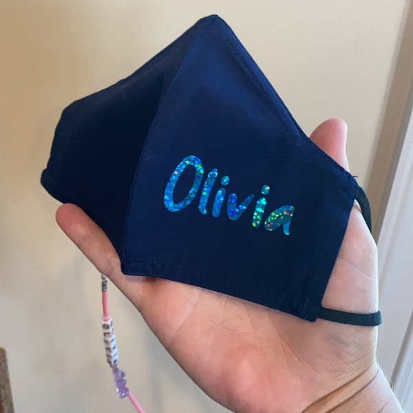 Personalized Kids Face Mask - Etsy