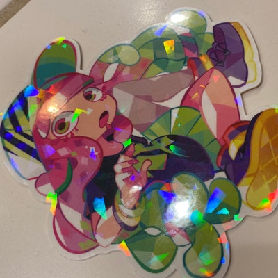 Splatoon Idol Vinyl Stickers - Etsy