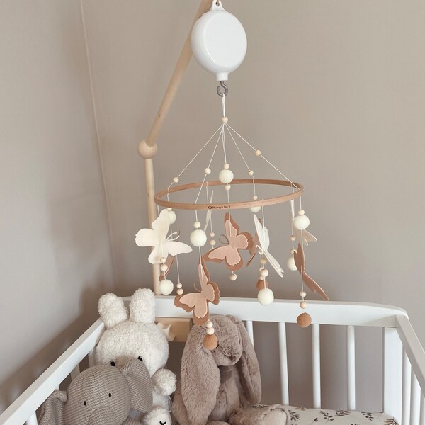 Music Box Baby Mobile Rotating Music Mechanism for Crib Mobile Baby ...