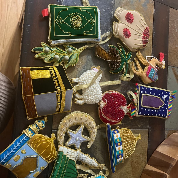 30 Piece Bundle Decorative Heirloom Garland, Islam, Muslim Celebration ...