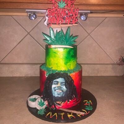 Have A Dope Birthday Cake Topper 420 Cake Topper Weed Cake Topper ...