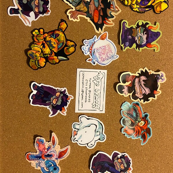 Falin Sticker Set Dungeon Meshi - Etsy