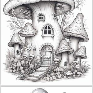 100 Windows to Another World Coloring Book Adult Coloring Pages ...