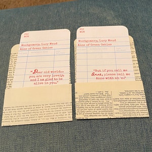 Custom Library Card Book Plates Set of 20 with Date Stamp | Etsy