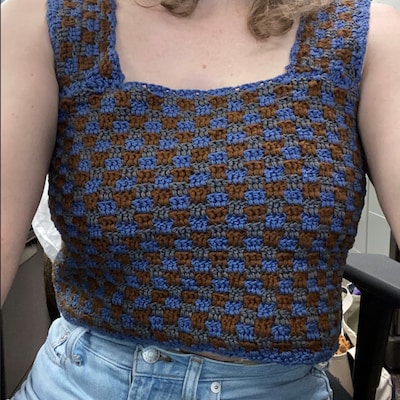 Knitting Pattern Scribble Top - Etsy