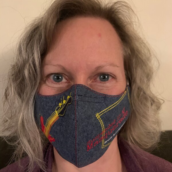 Literary Face Mask - Shakespeare - Floral - 100% Premium Cotton With ...