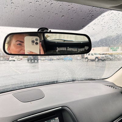 Different Messages to Choose From Christian Car Mirror Decal Faith ...