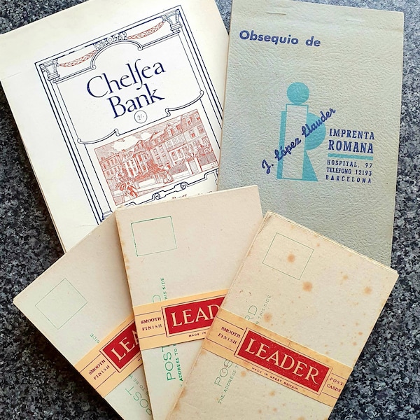 Vintage Exercise Book - Lot of X4 - Used Pages - 1936 - Sheffield ...