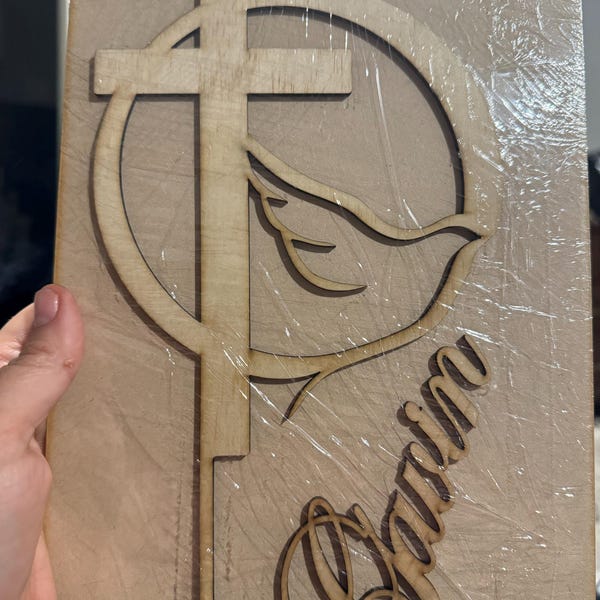 Notre Prière Du Père En Français, Our Father Cross in French Language ...