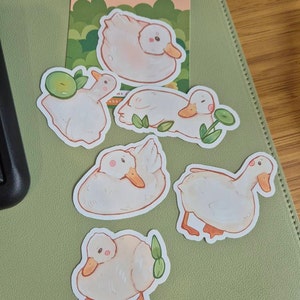 Duck Friends Sticker Pack Duck Sticker Matte Stickers Laptop Sticker ...