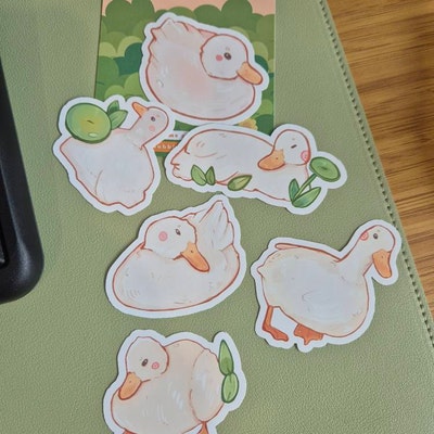 Duck Friends Sticker Pack Duck Sticker Matte Stickers Laptop Sticker ...