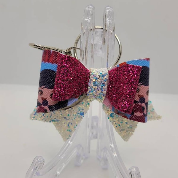 New Key Chain Hair Bow Digital Template | Hair Bow Template | Hair Bow ...