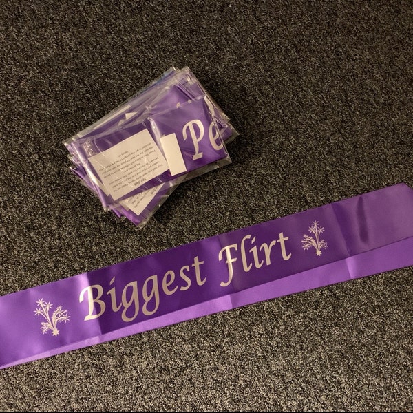 Personalised Hen Party Sash / Birthday Sashes / Hen Night Do Accessory ...