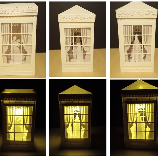 Hand Pop up Card SVG Draw and Cut - Etsy