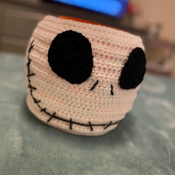 Customizable Crochet Halloween Bucket Cover Pattern - Etsy