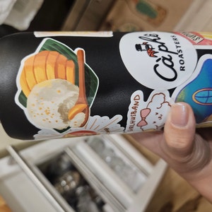 Korean Soju Bottle Die-cut Stickers Water-resistant, Laminated, Vinyl Die-cut Easy Peel Sticker ...