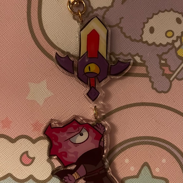 YCH Commission Chibi Hanging Custom Acrylic Keychains [CUSTOM ORDER] - Etsy