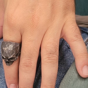 Sailboat Men's Ring Viking Pirate Ship Ring 925 Wind - Etsy