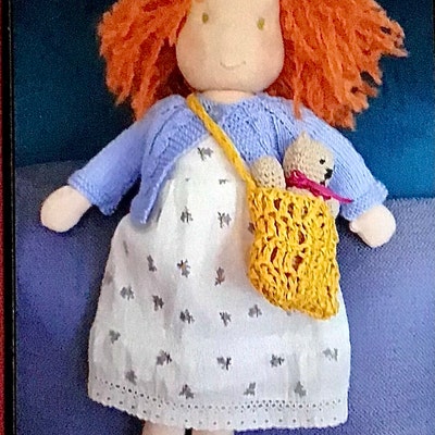 DIY Waldorf Classic Doll 7 Inch 18 Cm Tall. PDF Sewing Pattern and ...