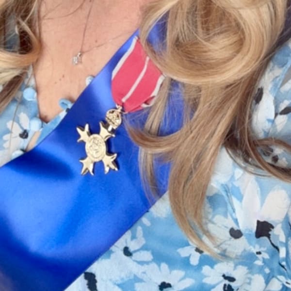 Full Size Replica OBE Medal. Military Award/ribbon. Order of the ...