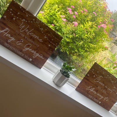 Rustic Wedding Table Plan Sign Wedding Seating Plan - Etsy