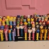 Pez Dispenser Floating Wall Display Stand (angled), Holds 5 Collectible ...